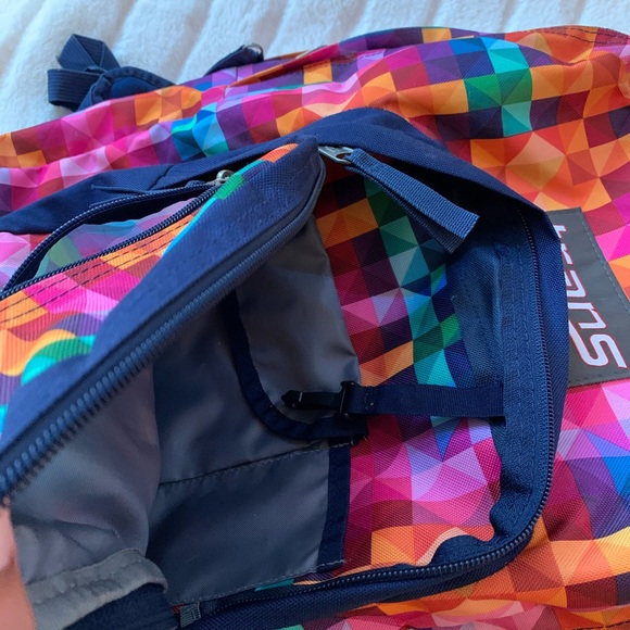 Jansport | Accessories | Jansport Colorful Pixel Backpack | Poshmark